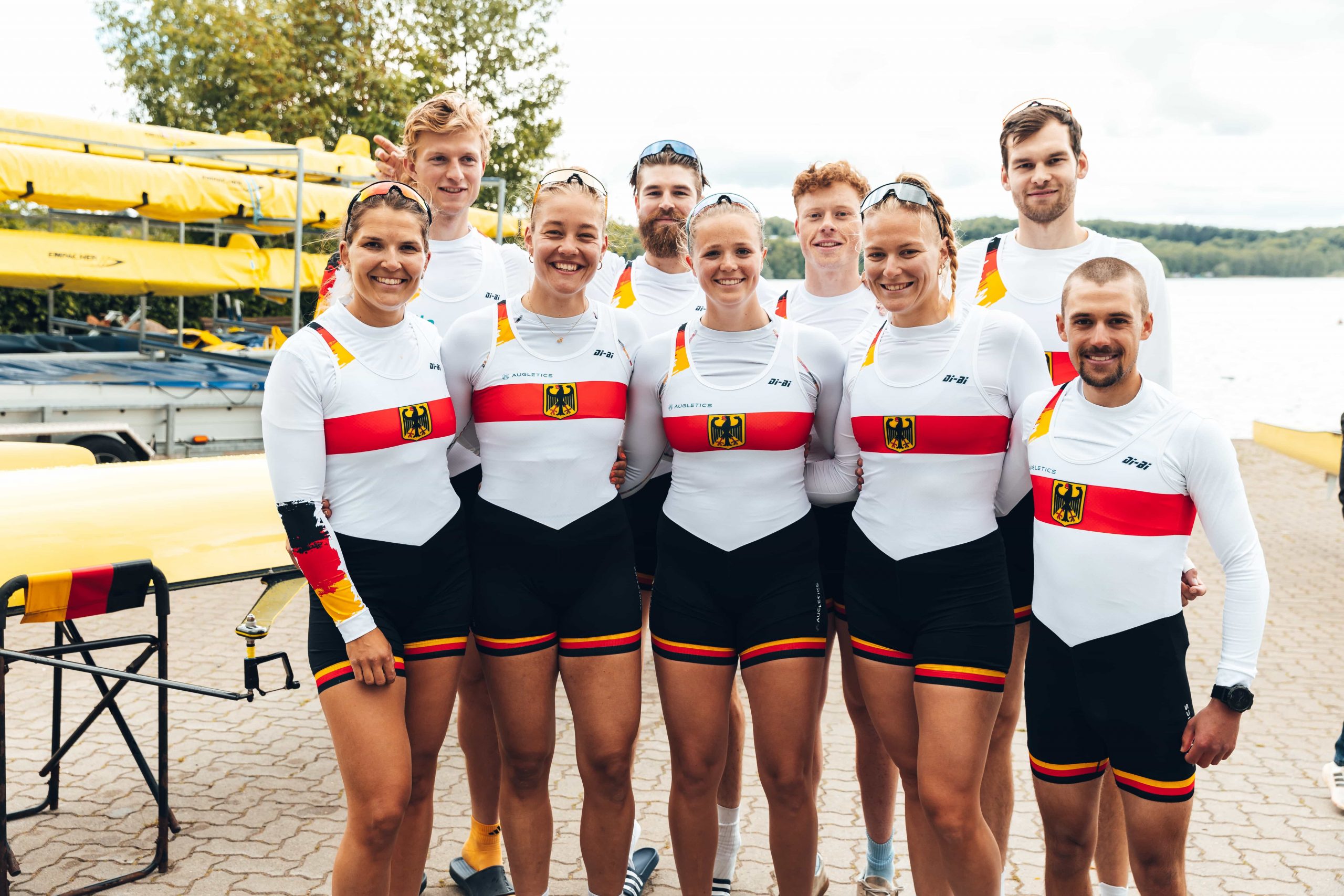 Rudern: Deutscher Mixed Achter – Feuertaufe bei Weltcup Premiere ...